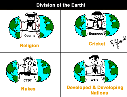 Division of the Earth
